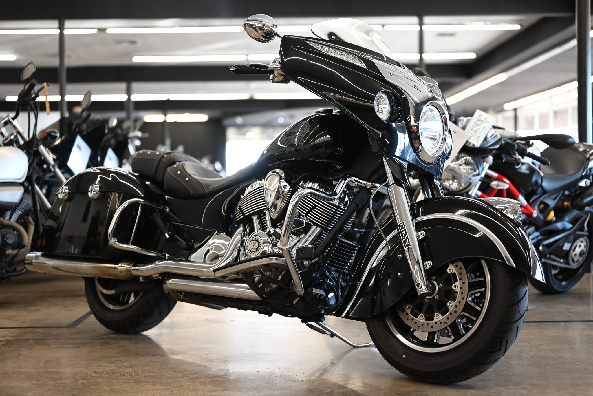 San Diego Indian Motorcycles - Onyx Moto
